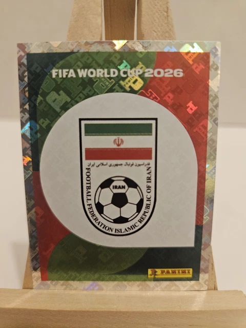 PANINI WORLD CUP 2026 Sticker IRAN BADGE (IRN1) £1.17 - PicClick UK