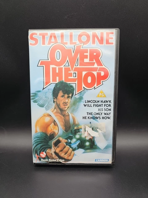 OVER THE TOP Big Box Ex Rental VHS PAL UK Cassette - Sylvester Stallone ...