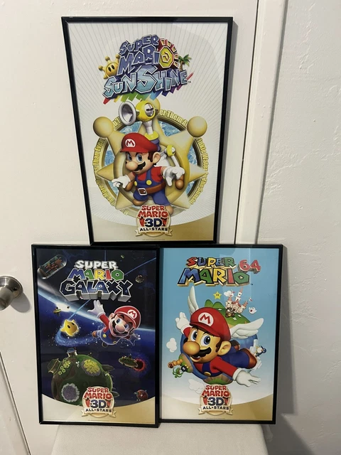 SUPER MARIO 3D ALL-STARS Posters My Nintendo Rewards 35th Anniversary ...