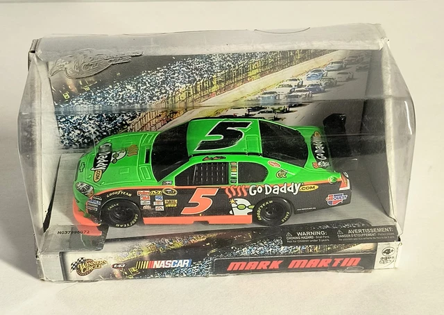 WINNERS CIRCLE MARK Martin #5 Go Daddy NASCAR 2010 Chevy Impala 1:43 ...