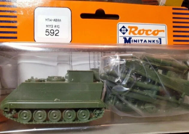 ROCO 592 HO Minitanks MTW-ABRA M113 A1G Bundeswehr BW US..H0 OVP ...