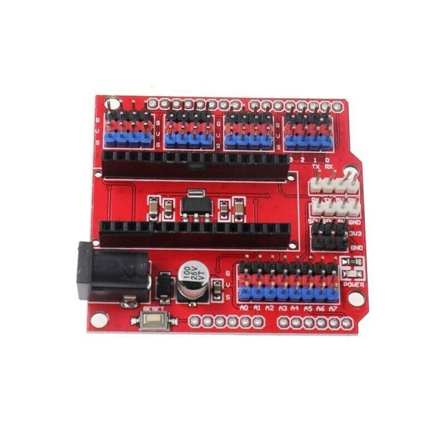 ARDUINO NANO V3.0 Prototype Shield Extension Board I/O Expansion Module ...