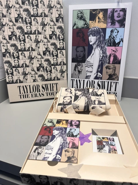 TAYLOR SWIFT THE Eras Tour VIP Collectible Box COMPLETE Foxboro ...