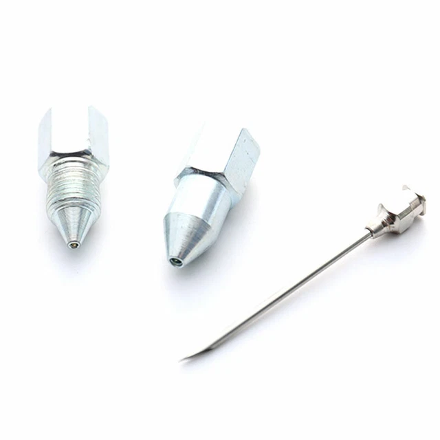 GREASE GUN NEEDLE Tip Mouth Adapter Long Manual Grease Gun Machine ...