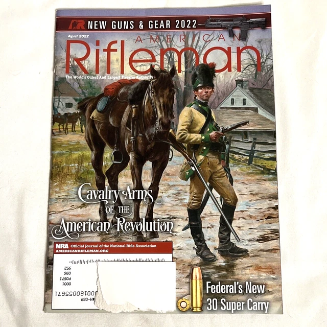 AMERICAN RIFLEMAN MAGAZINE Federal American Revolution Guns Firearms ...