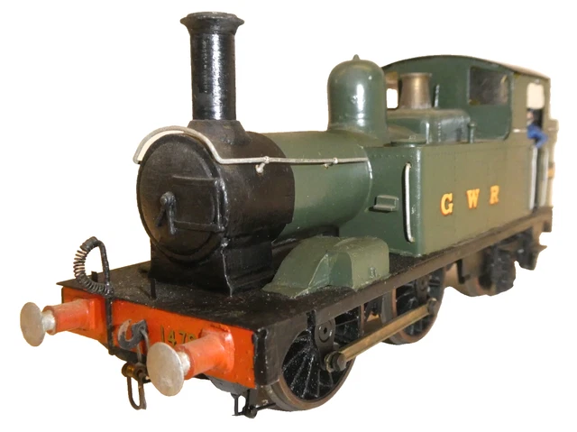 KIT BUILT 2 Rail Metal GWR Tank Engine Runs Beautifully in Very Good ...