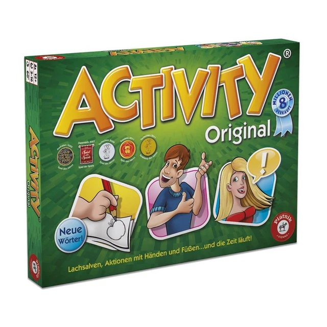 SPIEL ACTIVITY ORIGINAL Zeichnen Pantomime Umschreiben, 3-16 Spieler ...