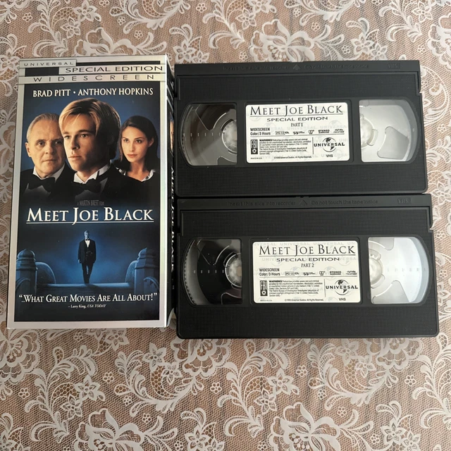 MEET JOE BLACK (VHS,2-Tape Set, Special Edition - Widescreen) **Buy 2 ...