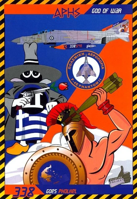 PROCAL DECALS 1/32 GREEK 338 SQUADRON F-4E PHANTOM at 2019 VOLKEL AIR ...