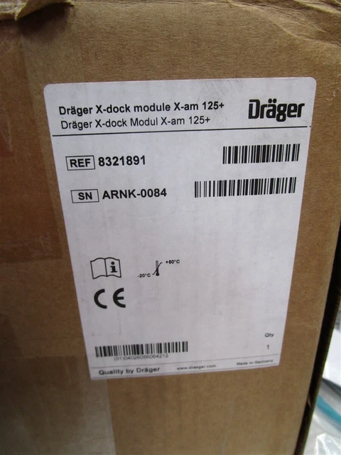 DRAEGER 8321891 X-DOCK Module X-am 125+ NEW OB $999.98 - PicClick