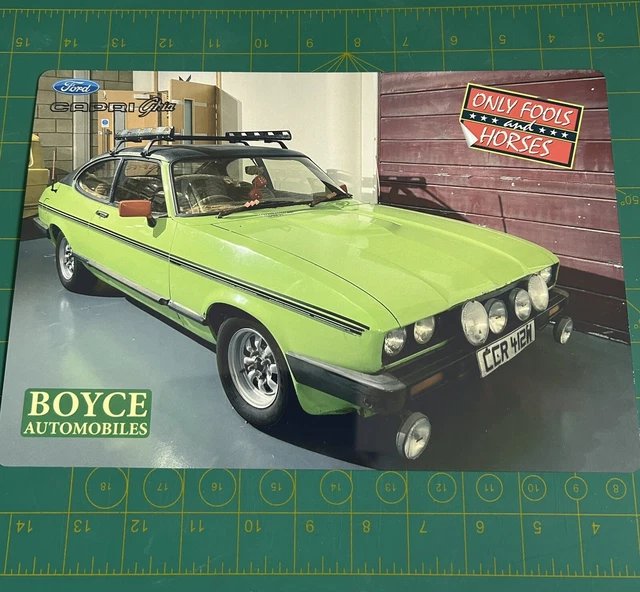 ONLY FOOLS AND horses ford capri Ghia pratmobile metal sign £9.99 ...