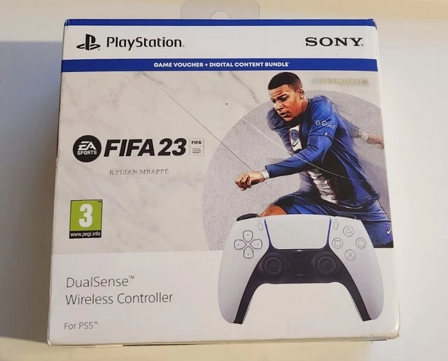 SONY PLAYSTATION 5 PS5 Dual Sense Wireless Controller + FIFA 23 Digital ...