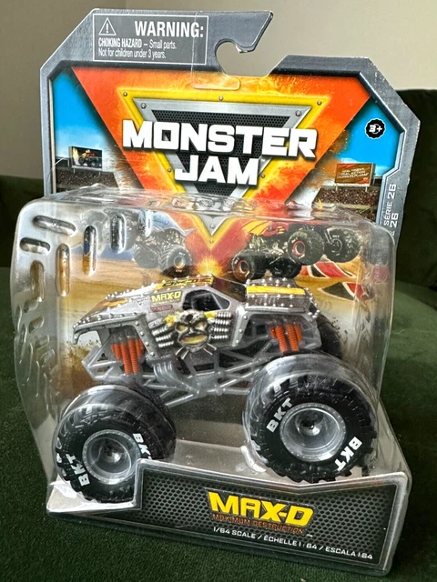 MONSTER JAM MAX-D Series 26 Truck 1:64 Rare Hot Wheels *NEW!* £8.50 ...