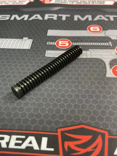 GLOCK 19 STAINLESS Steel Guide Rod & Recoil Spring Assembly For Gen3 ...