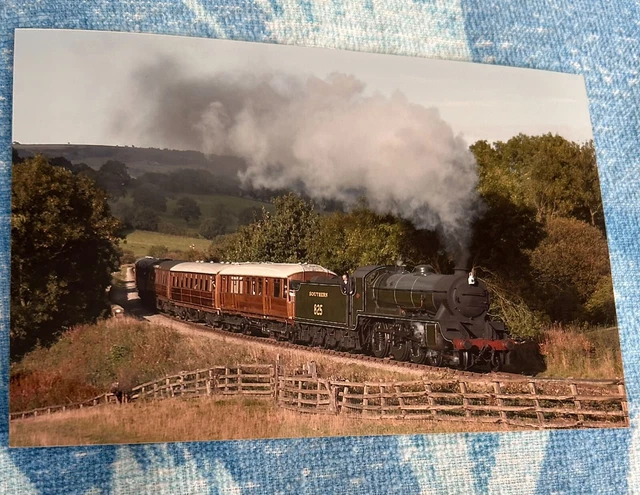 STEAM LOCOMOTIVE PHOTO Railway Photograph S15 Sr Engine Picture 825 ...