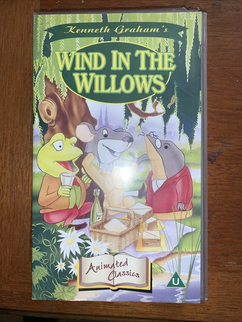 WIND IN THE Willows VHS Kenneth Graham ANIMATED Cartoon CLASSIC Pegasus ...