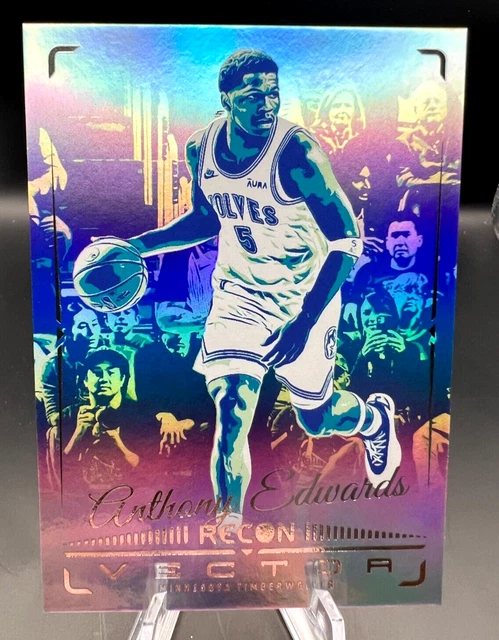 2023-24 PANINI RECON Pallacanestro Anthony Edwards Vector!!! Lupi di ...