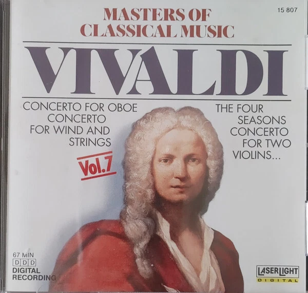 ANTONIO VIVALDI - Masters Of Classical Music, Vol.7 : Vivaldi (CD, Comp ...