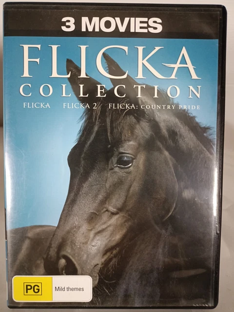 FLICKA 1 - 2 - 3 Country Pride 3 Movie Pack Region 4 DVD 2 Disc Set Tim ...