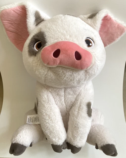 DISNEY STORE MOANA Pig Pua Plush 19" Sitting Toy Stuffed Animal, Ships ...