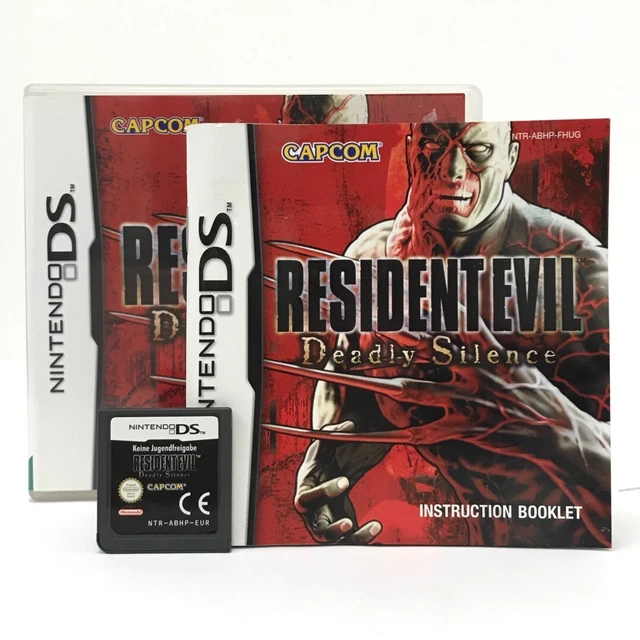 RESIDENT EVIL DEADLY Silence Nintendo DS boîte complète et manuel ...