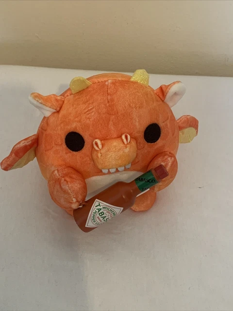 ZURU SNACKLES PLUSH Toy - Felix With Tabasco Sauce Squishy Plush 14cm ...