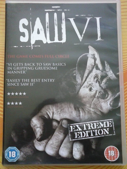 SAW VI: DVD[2010]TOBIN Bell,Costas Mandylor,Mark Rolston,Betsy Russell ...