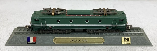 LOCOMOTIVES OF THE World Del Prado - Sncf Cc 7100 - N Gauge Model Train ...