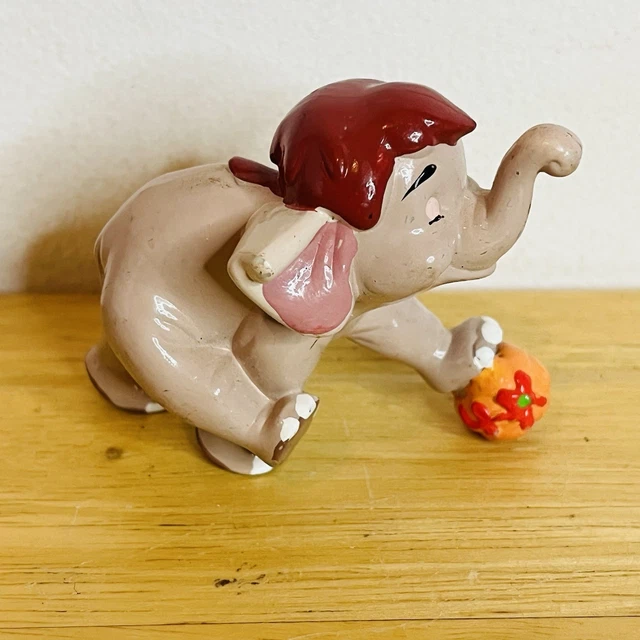 THE JUNGLE BOOK Hathi Jr Junior Elephant Toy Figure With Pumpkin - Rare ...