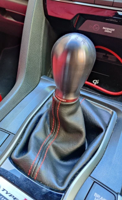 DREAM AUTOMOTIVE TEAR Drop Weighted Gear Knob Gunmetal Honda FK2/FK8 ...