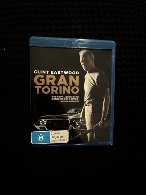 GRAN TORINO (BLU-RAY, 2008) Clint Eastwood Movie Powerful Drama Region ...