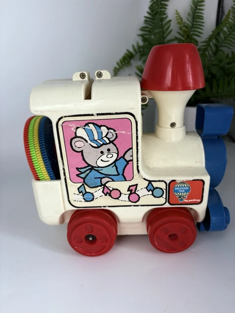 VINTAGE RETRO 1970S Palitoy discovery time Musical toy train with ...