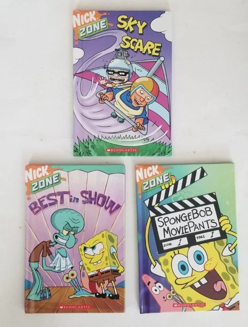 NICKELODEON ~KIDS BOOKS Nick Zone Scholastic Books ~ Lot Of 3 ...
