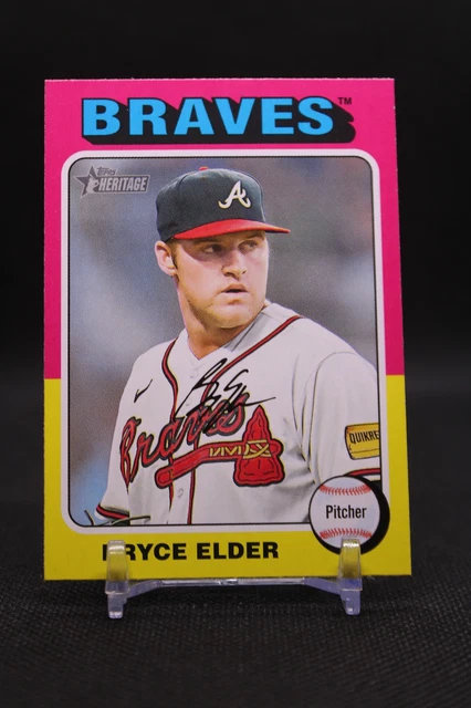 BRYCE ELDER #329 2024 Topps Heritage Atlanta Braves EUR 1,90 - PicClick IT