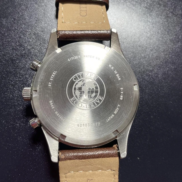 CITIZEN ECO-DRIVE B642-R011049 Date Acier Inoxydable 10 BAR Quartz Montre Hommes EUR 407,45 ...