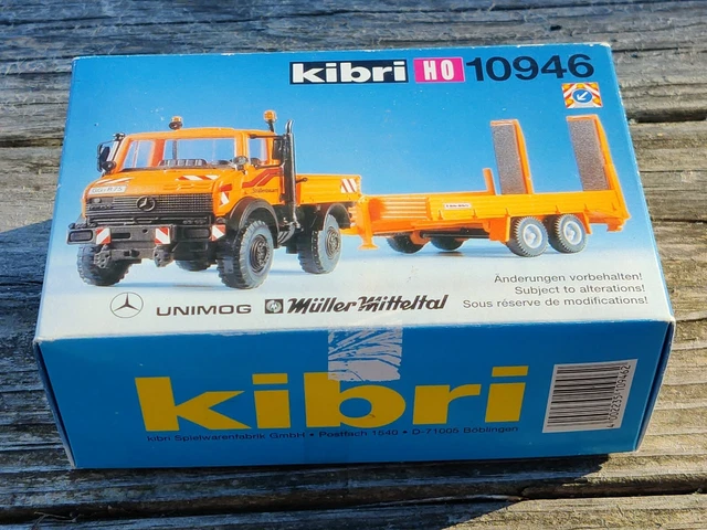 KIBRI HO 10946 Mercedes Benz Unimog Camion Camion Kit Costruzione ...