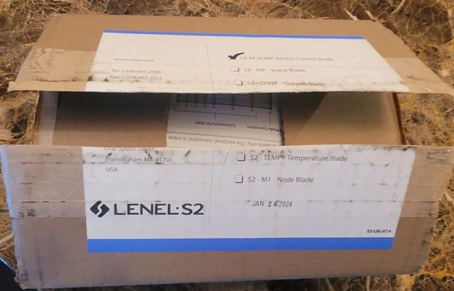LENEL S2 SECURITY ACM Access Control Blade 2 Dual Reader Board S2-ACM ...