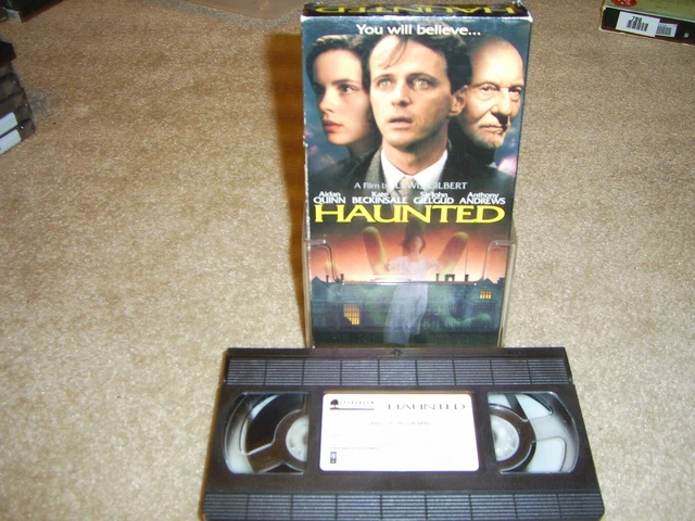 HAUNTED VHS EVERGREEN 1995 Rare Horror Aidan Quinn Kate Beckinsale ...