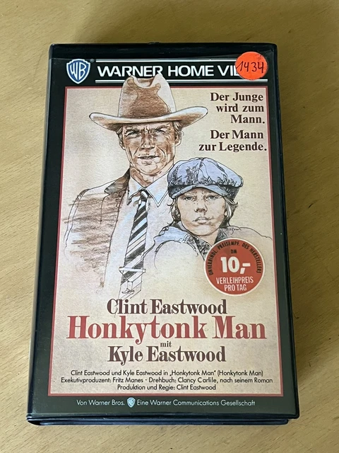 HONKYTONK MAN - Warner Home Video / VHS Kassette / Rar £11.44 - PicClick UK