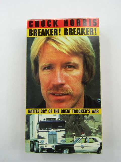 VTG CHUCK NORRIS Breaker! Breaker! VHS Battle Cry of the Great Truckers ...