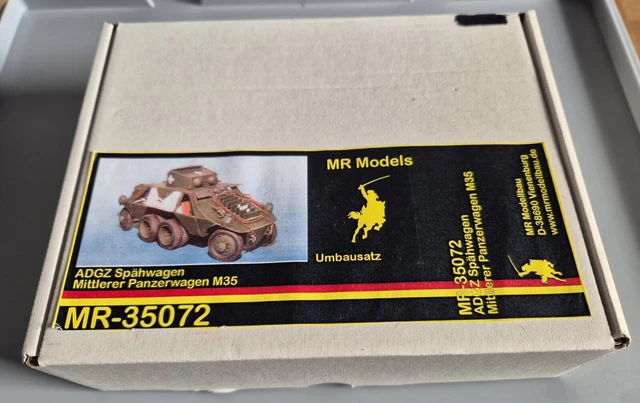 MR 1:35 SPÄHWAGEN Panzerwagen M35 ADGZ 35072 Kit Ungebaut Bausatz EUR ...
