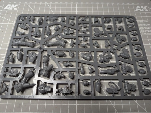 HORUS HERESY LEGION Mark VI Space Marines Tactical Sprue (Warhammer 40k ...
