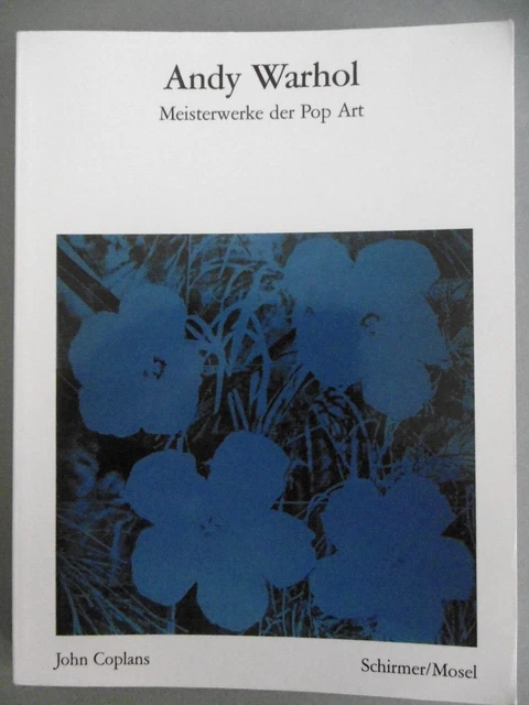 WARHOL ANDY MEISTERWERKE der Pop Art John Coplans J. Baudrillard ...