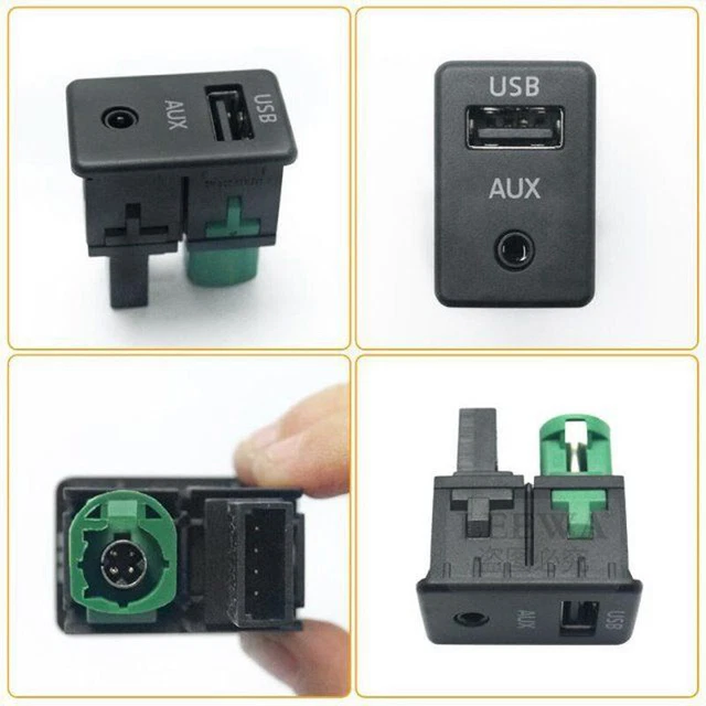 RCD510 RNS310 AUX USB Switch Port For VW Passat B6 B7 Golf MK5 ...
