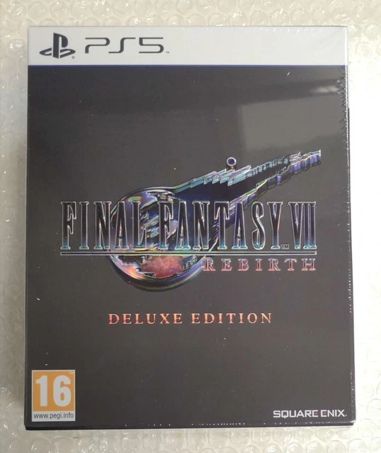 FINAL FANTASY VII Rebirth - Deluxe Edition Ps5 Uk New (Game In English/Fr/De/Es/ EUR 142,99 ...