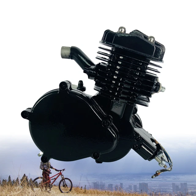 80CC 2-STROKE MOTORIZED Bike Bicycle Cycle Gas Engine Motor Single ...