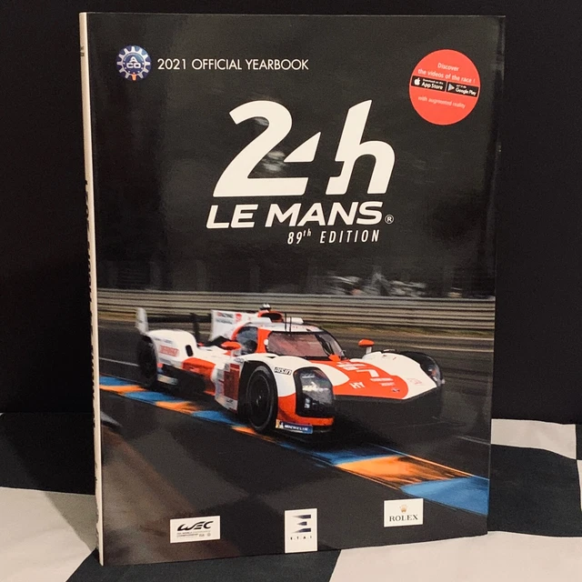 2021 89th Le Mans 24 Hours Official Yearbook Annual English Wec Toyota