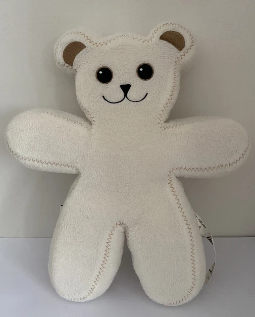 IKEA UNICEF PS Brum Cream Soft Plush Vintage Teddy Bear Toy Poseable 12 ...