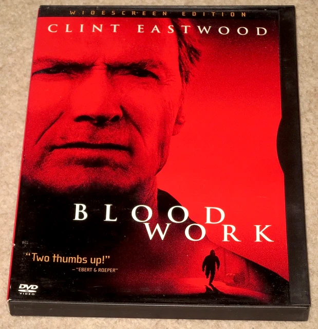 CLINT EASTWOOD BLOOD WORK Jeff Daniels WARNER SNAPPER Region 1 DVD ...