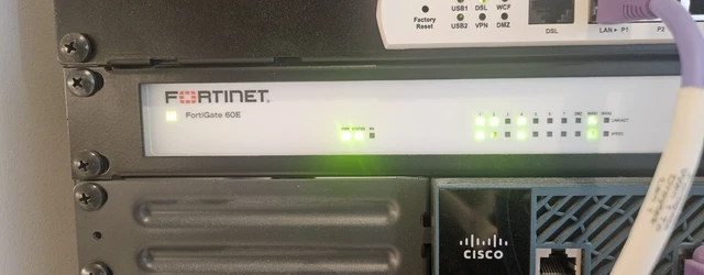 FORTINET FORTIGATE-60E WITH PSU £75.00 - PicClick UK